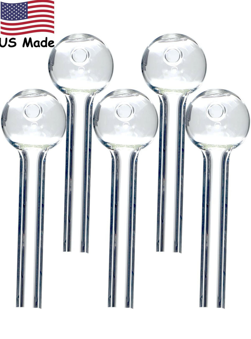 4" Glow in the dark Pyrex Glass Oil Burner Pipe - Free Discreet ...